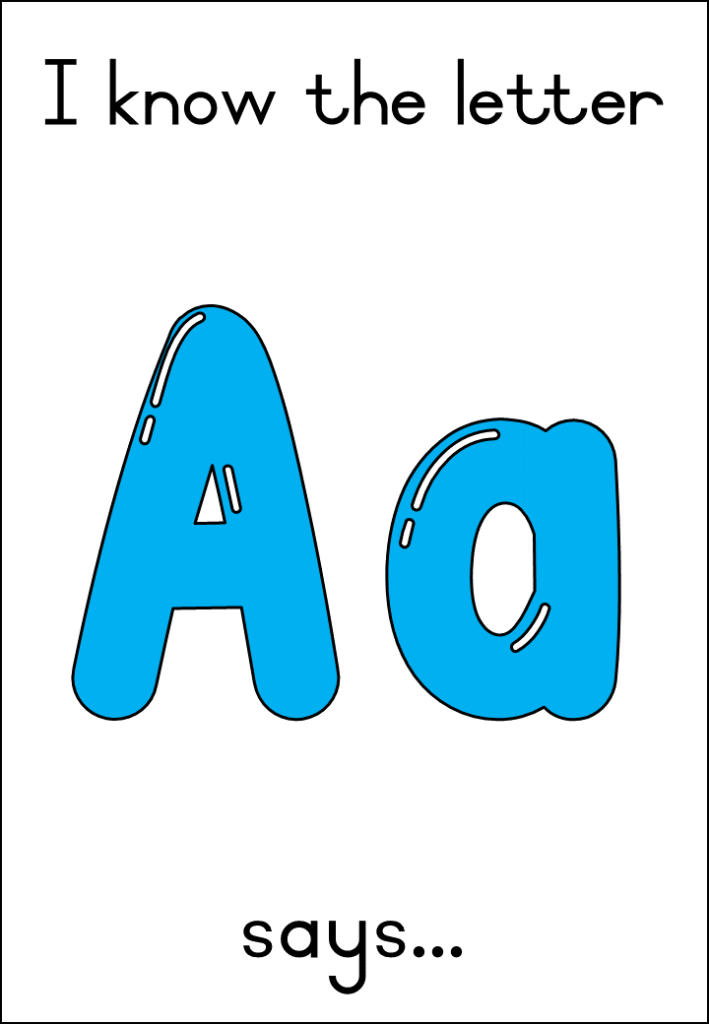 I Know My Letters, Beginner Reader. PDF – HOMESCHOOLTHINGZ.COM- The ...